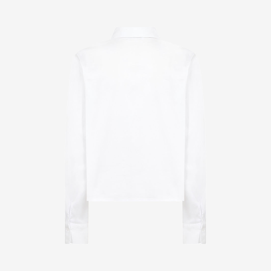 Modern skjorta LR-ISLA SOLID 136 – Ekologisk bomull – Pondus web