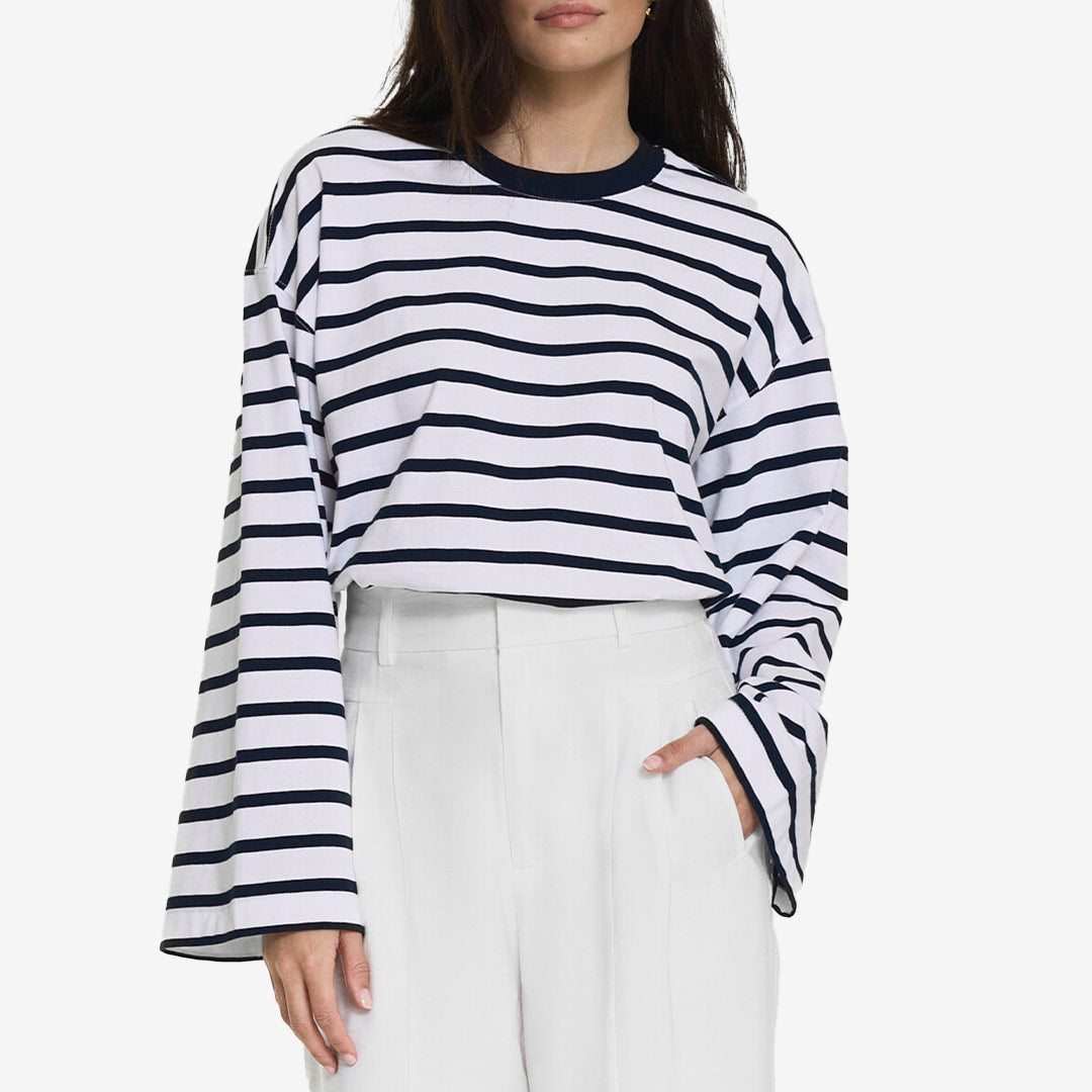 Twist & Tango Celeste LS Top – Långärmad topp i mjuk bomullsjersey ...